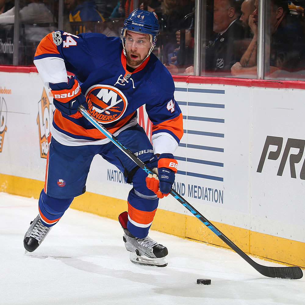 Calvin deHaan- Jersey off the Back- New York Islanders - NHL Auctions