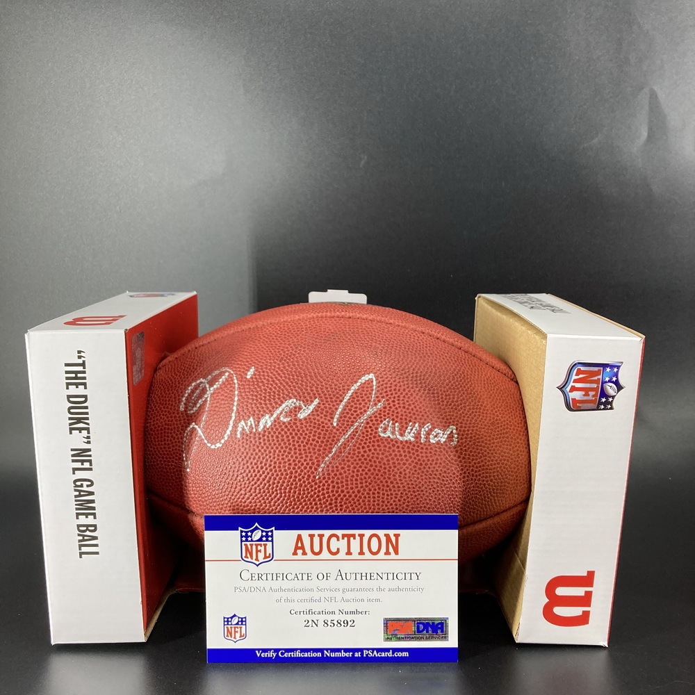 NFL - Saints D'Marco Jackson Signed Authentic Football | The official ...