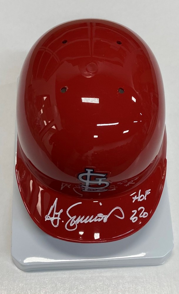 Ted Simmons Autographed "HOF 2020" Cardinals Mini Helmet | MLB Auctions