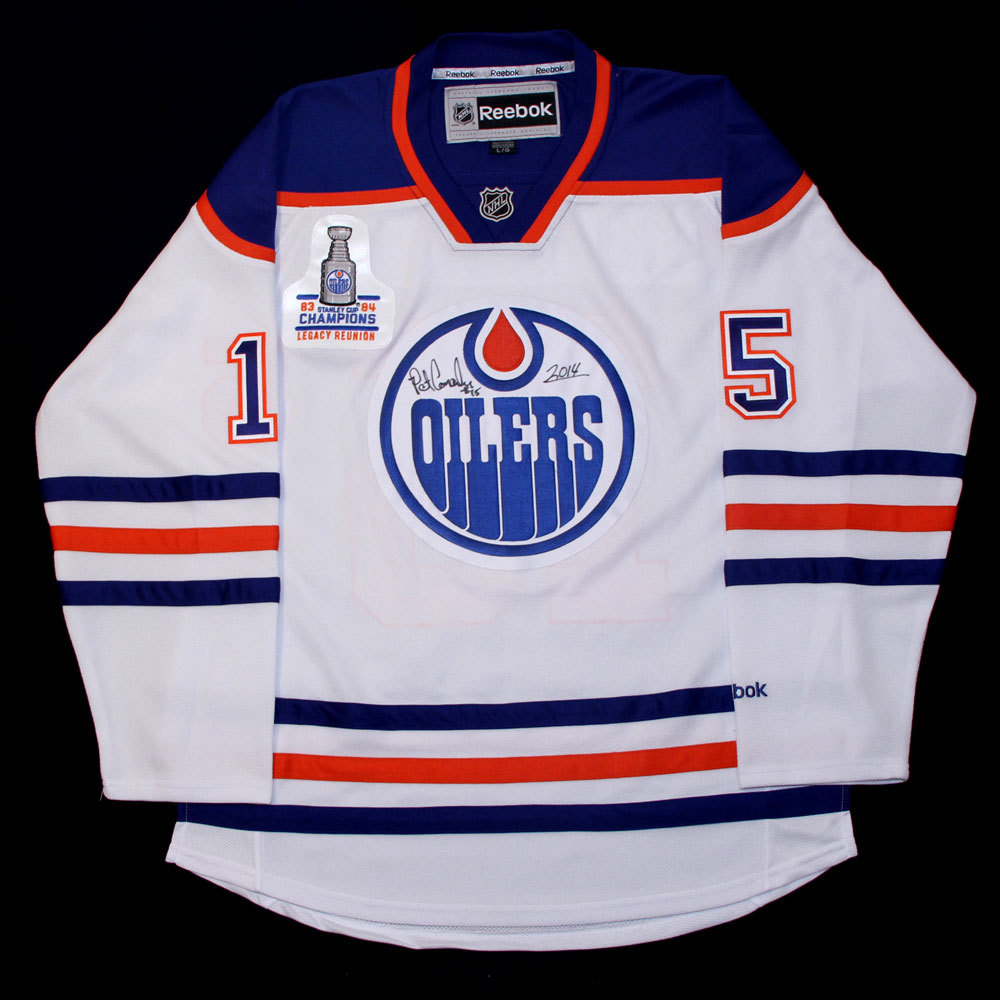 Pat Conacher #15 - Autographed 1984 Stanley Cup Champions 30 Year ...