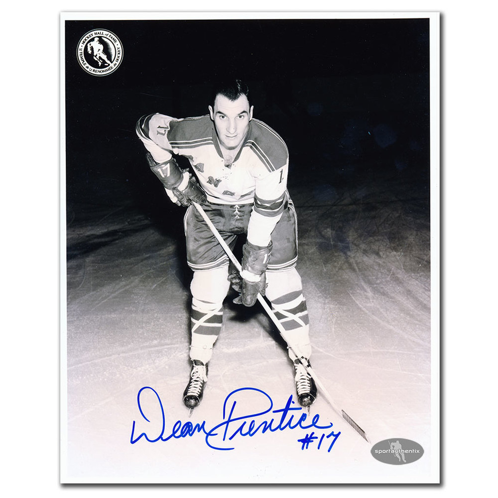 Dean Prentice New York Rangers Autographed 8x10 Photo - NHL Auctions