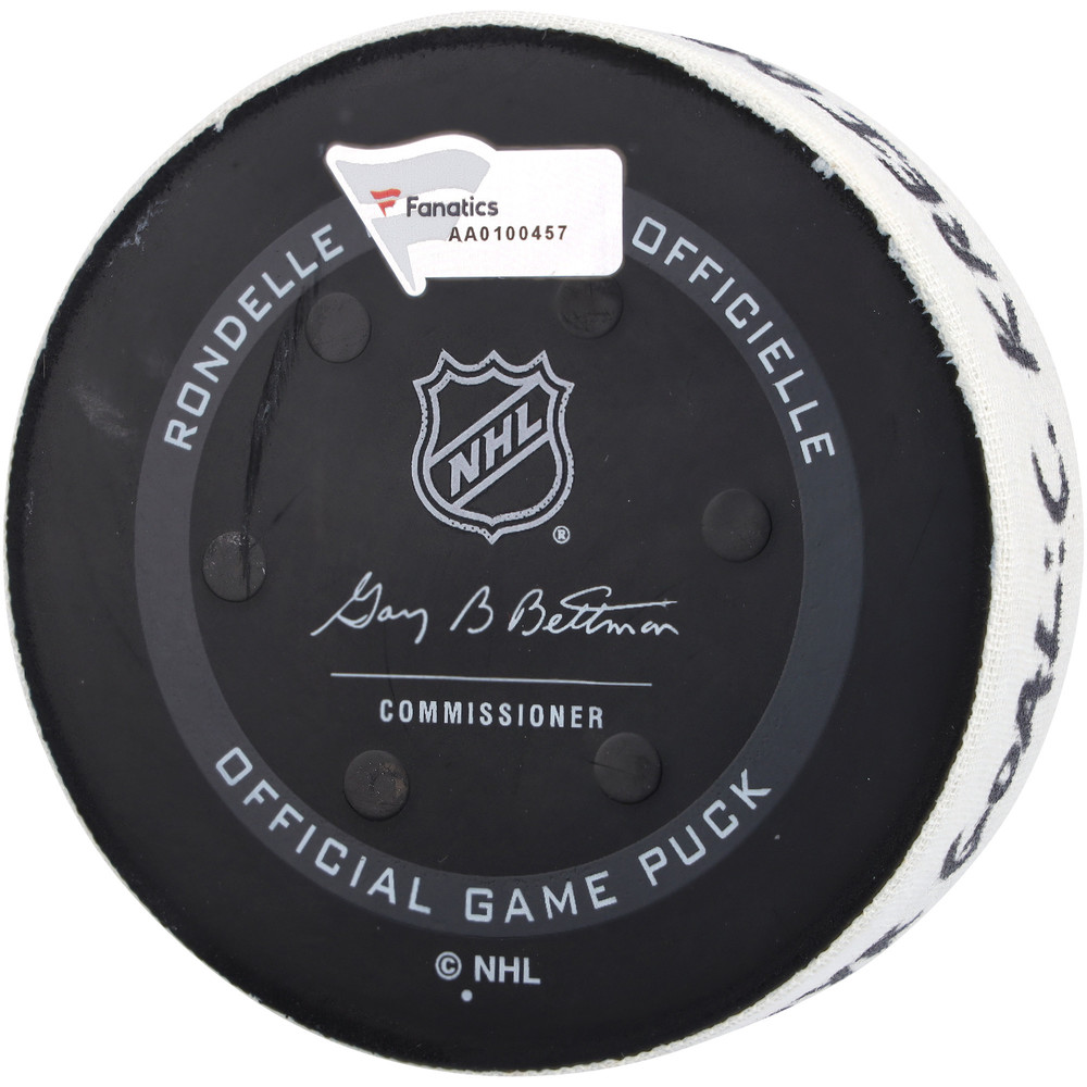 Chris Kreider New York Rangers Game-Used Goal Puck from February 1 ...