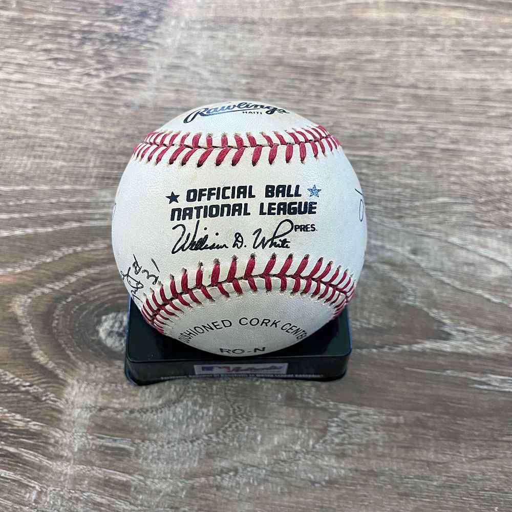 UMPS CARE AUCTION: 1993 All-Star Game Crew Signed Baseball | Baltimore ...