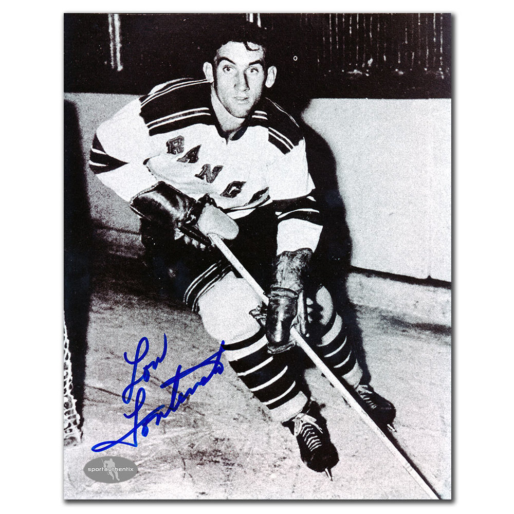 Lou Fontinato New York Rangers Autographed 8x10 Photo - NHL Auctions