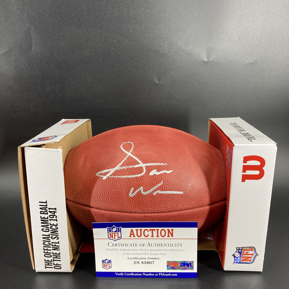 NFL Auction | NFL - Cowboys Sam Williams Signed Authentic Football