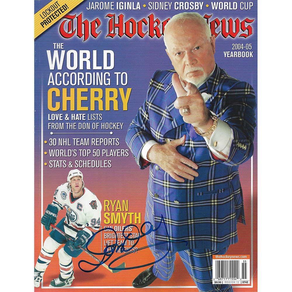 Don Cherry Autographed The Hockey News 2004-05 Yearbook - NHL Auctions