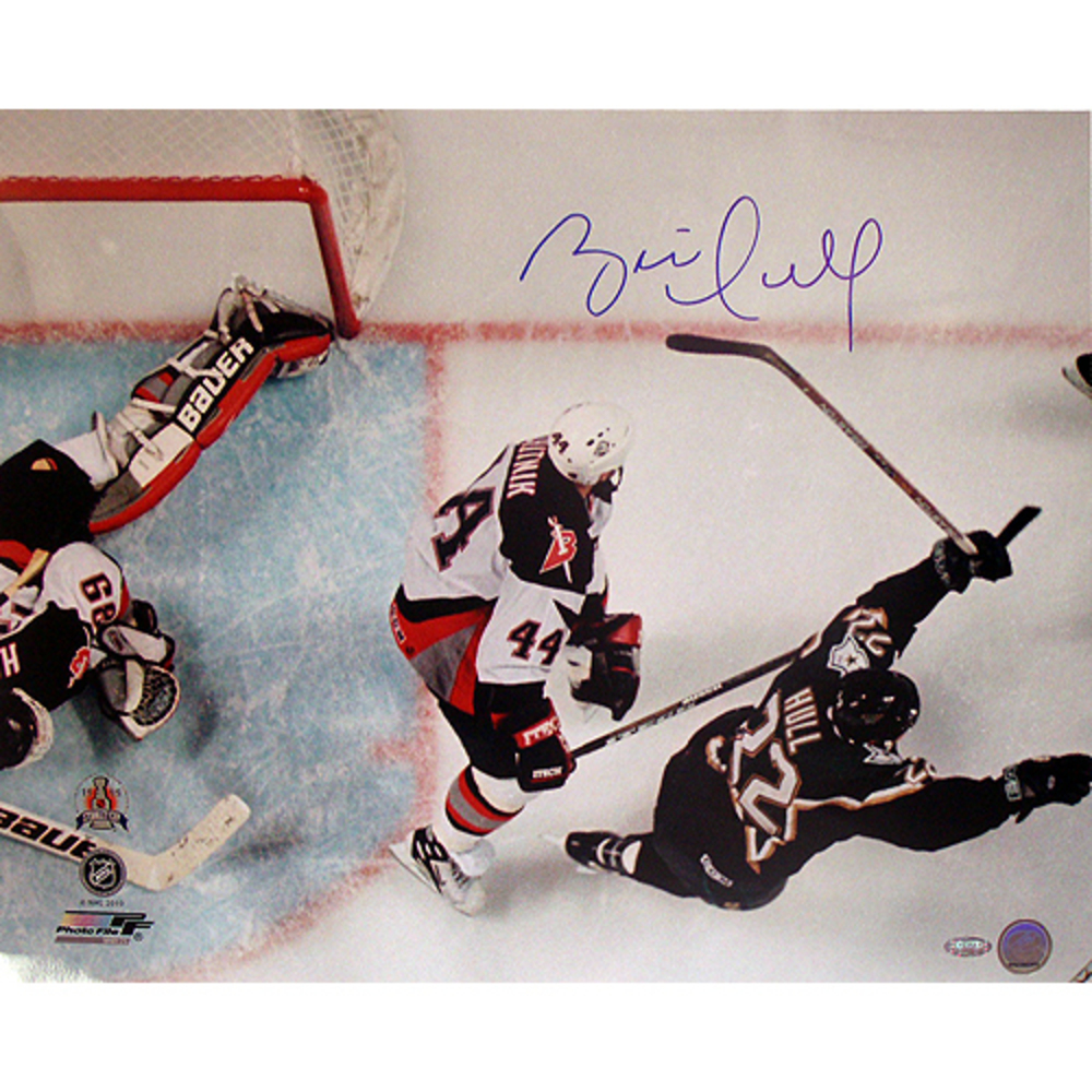 Brett Hull Dallas Stars Game Winning Goal Overhead Horizontal 16x20 ...