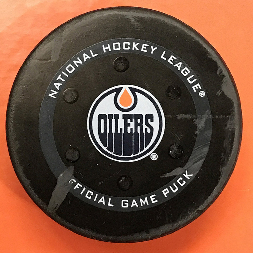Victor Olofsson #71 - Buffalo Sabres Goal Puck From March 17, 2022 Vs ...