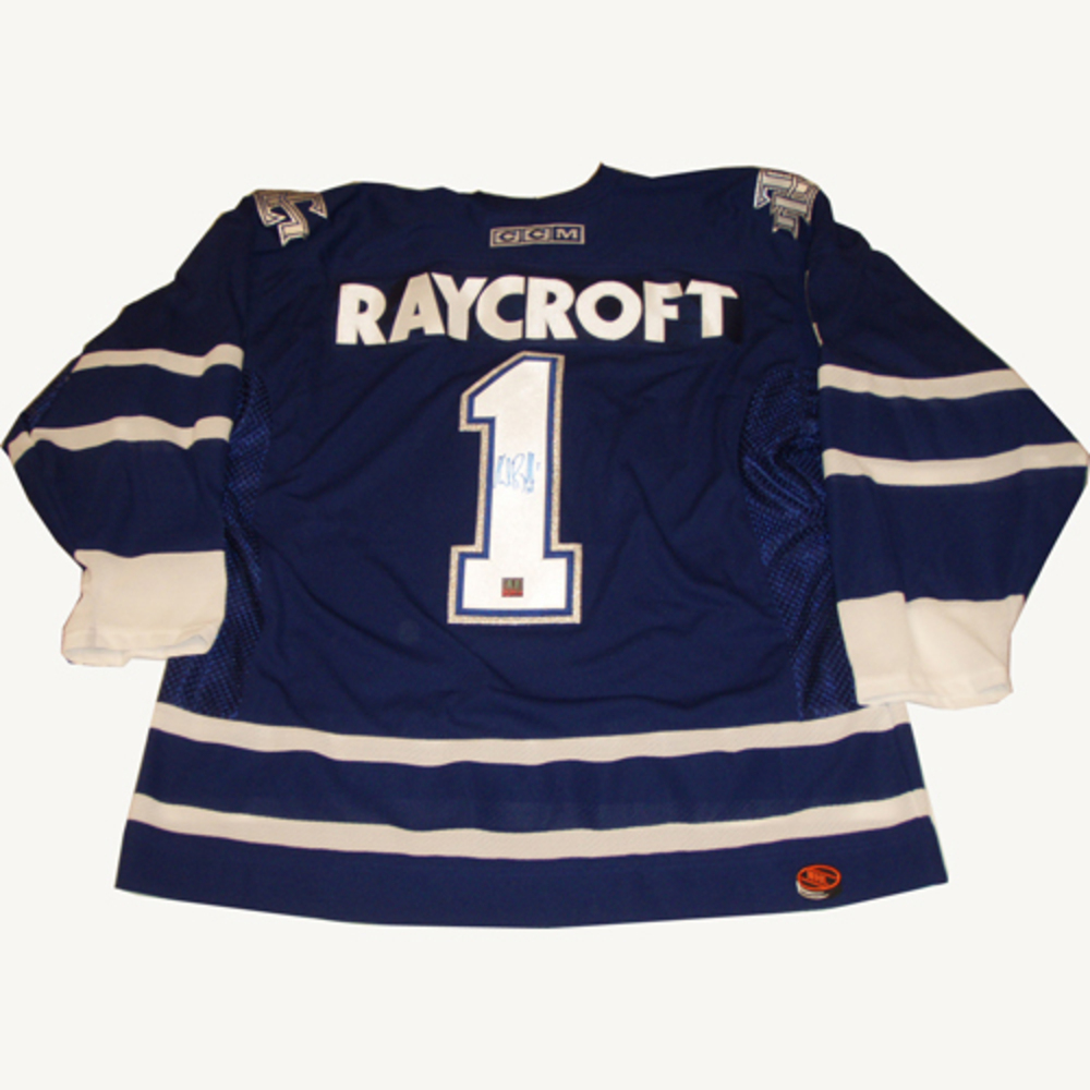 Andrew Raycroft Autographed Toronto Maple Leafs Jersey - NHL Auctions