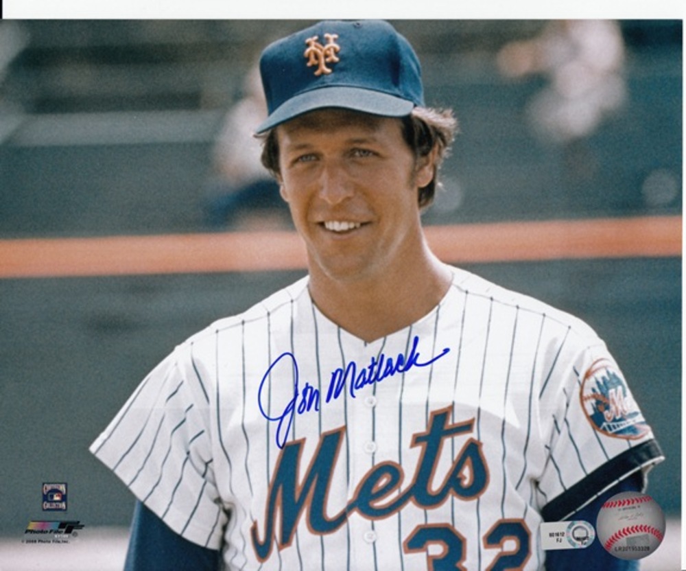 Jon Matlack Autographed 8x10 | MLB Auctions