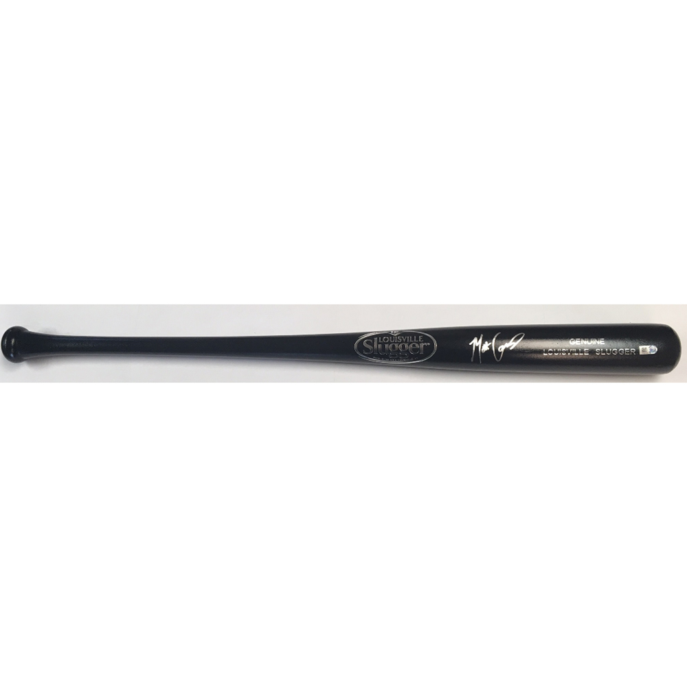 Matt Carpenter Autographed Black Louisville Slugger Bat | MLB Auctions