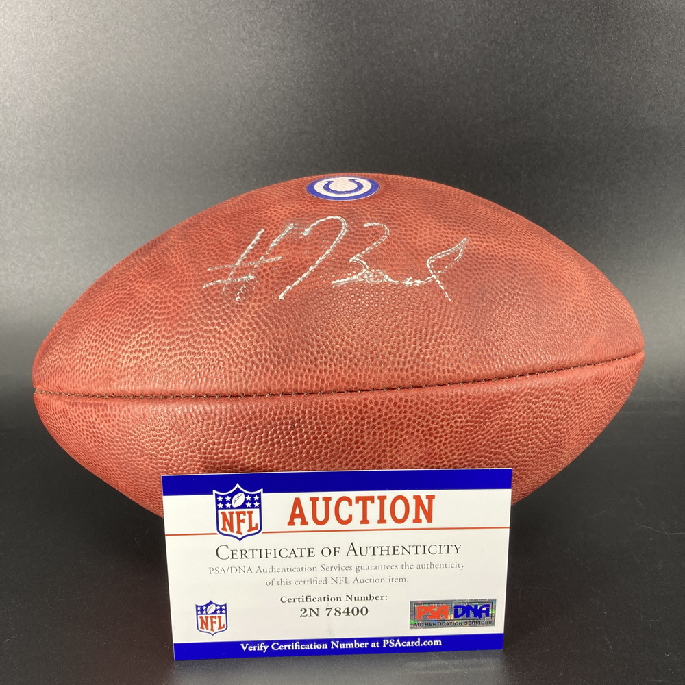 Colts - Jabaal Sheard Signed Authentic Football with Colts Logo | The ...