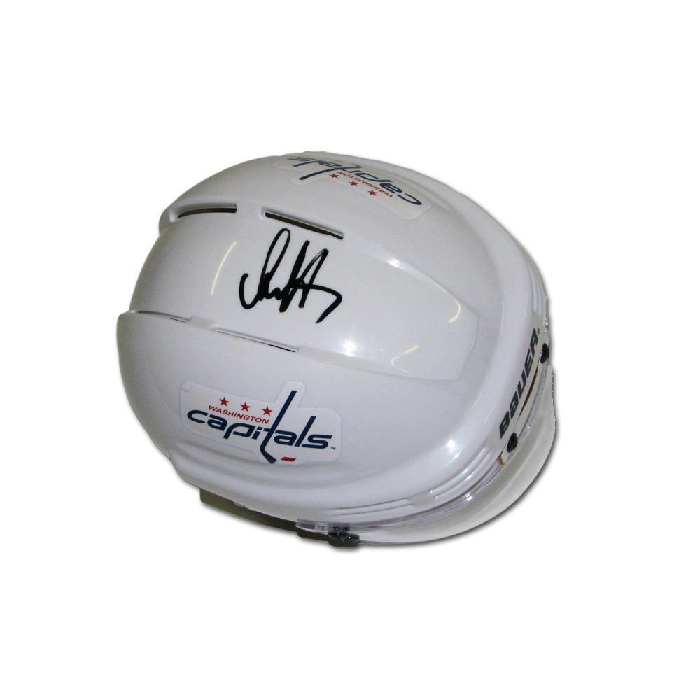 ALEXANDER OVECHKIN Signed Washington Capitals White Mini Helmet - NHL ...