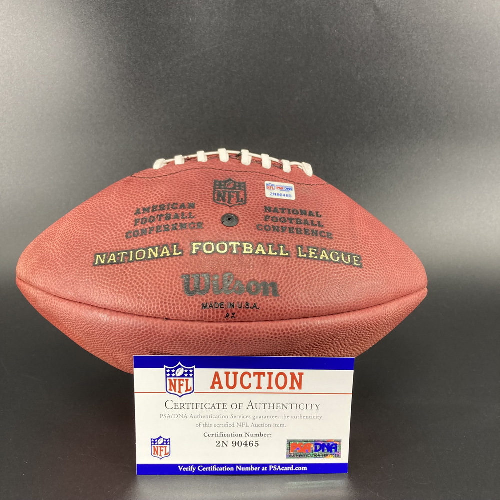 Falcons - Alex Mack Signed Authentic Football | The official auction ...