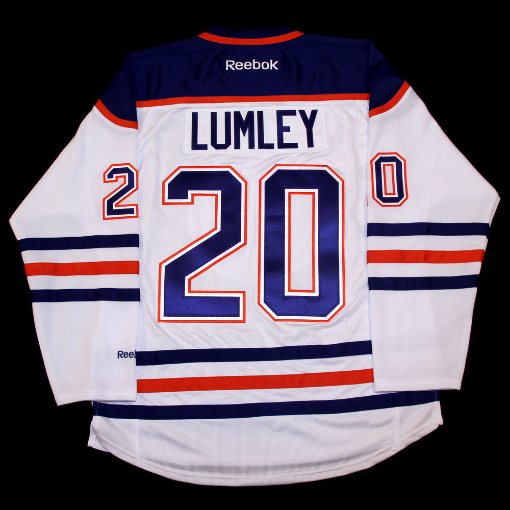Dave Lumley #20 - Autographed 1984 Stanley Cup Champions 30 Year Legacy ...