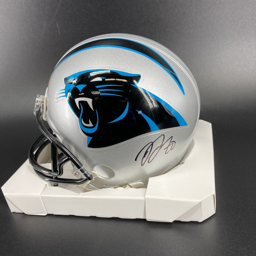 NFL - Panthers Trai Turner Signed Mini Helmet | The official auction ...