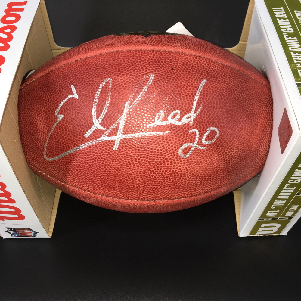 PCC - Ravens Ed Reed Signed Authentic Football | The official auction ...
