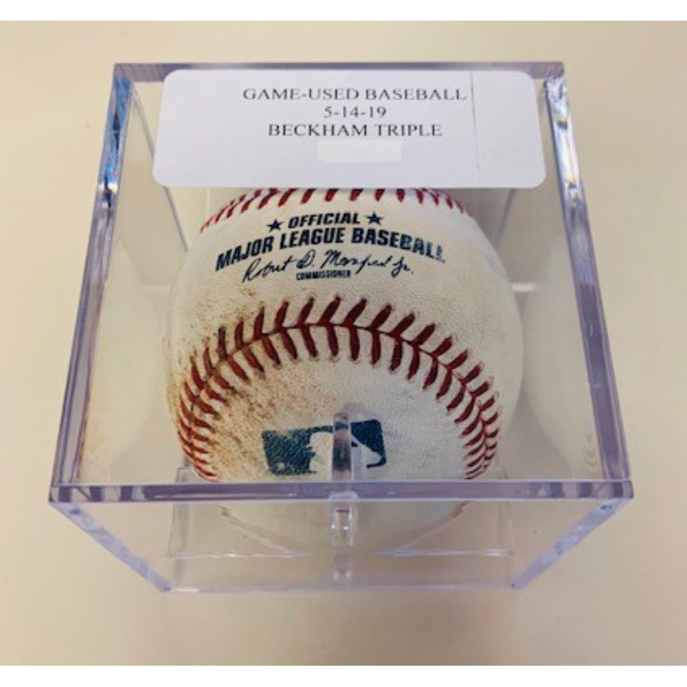 Game-Used Baseball: Gordon Beckham Triple | Detroit Tigers Auctions