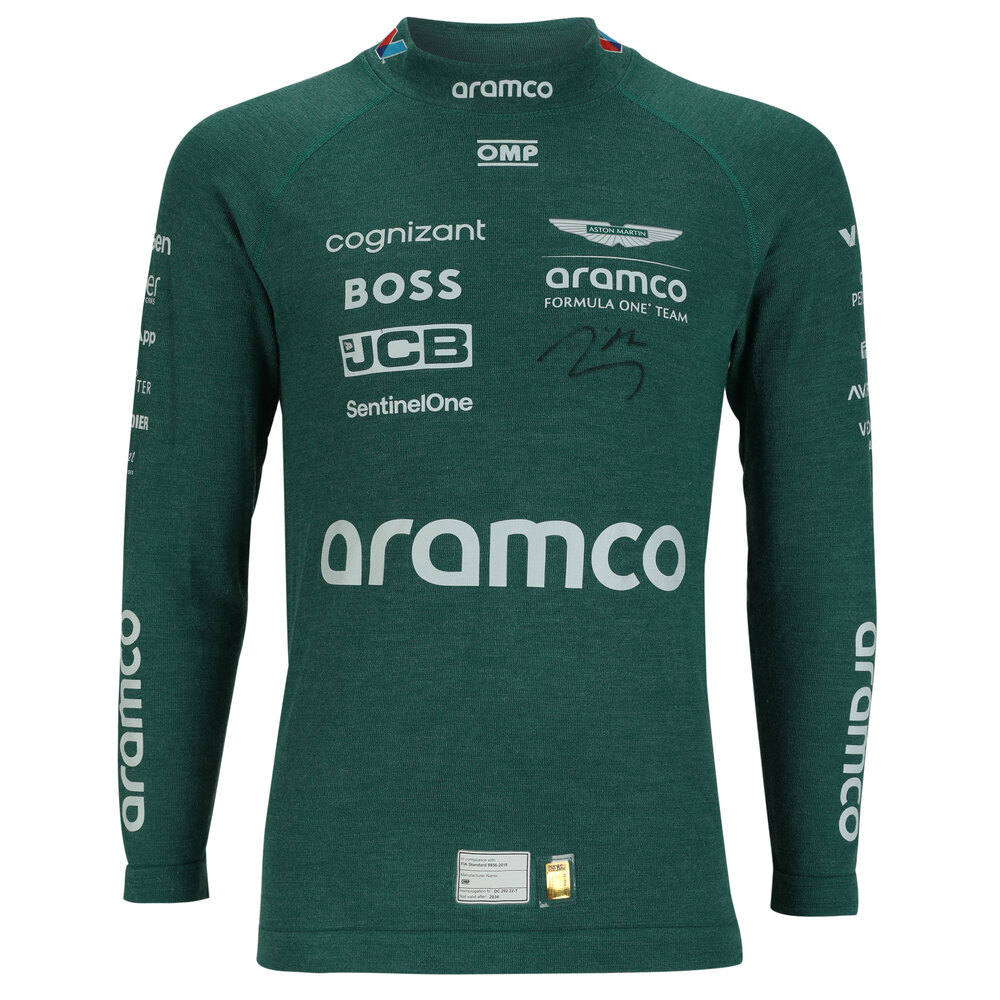 Lance Stroll Signed 2024 Aston Martin Aramco Formula One Team Race ...