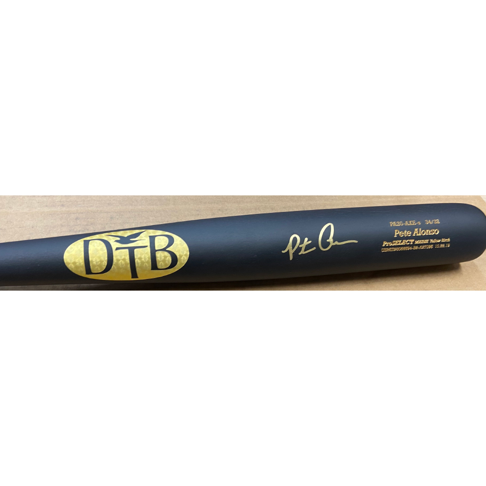 Pete Alonso Autographed DTB Game Model Bat | MLB Auctions