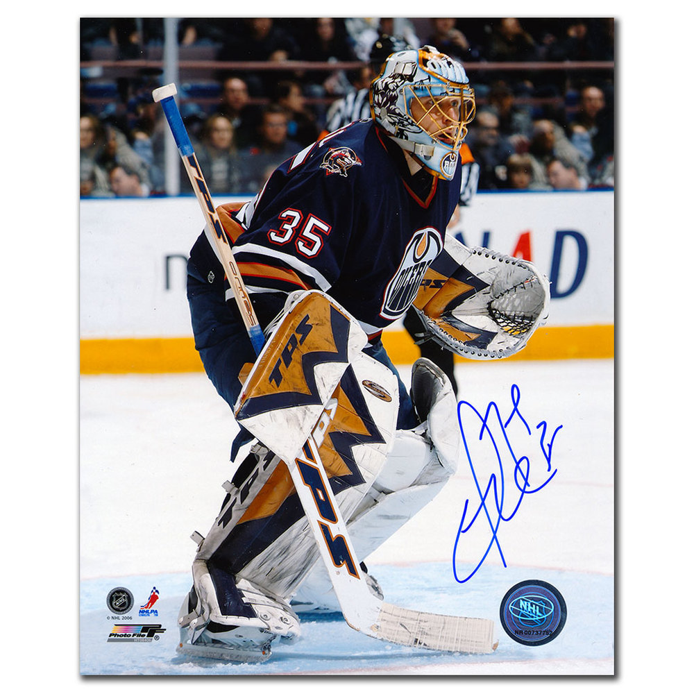 Dwayne Roloson Edmonton Oilers Autographed 8x10 - NHL Auctions