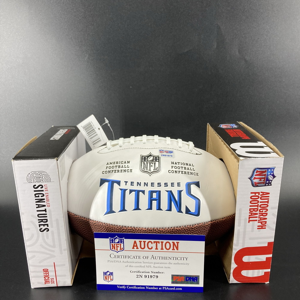 Titans - Robert Woods Signed Panel Ball | The official auction site of ...