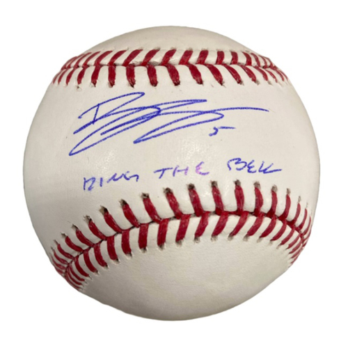 Bryson Stott Autographed "Ring The Bell" Baseball | MLB Auctions