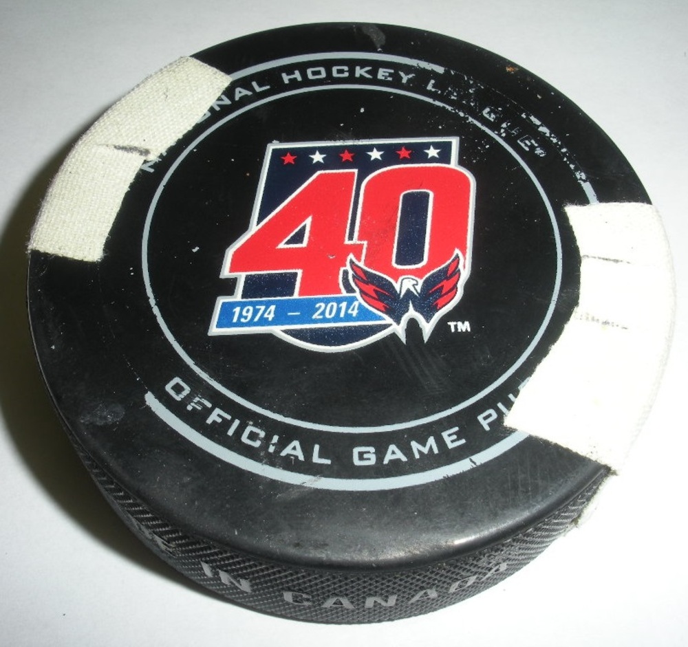 Mike Fisher - Nashville Predators - Goal Puck - March 28, 2015 ...