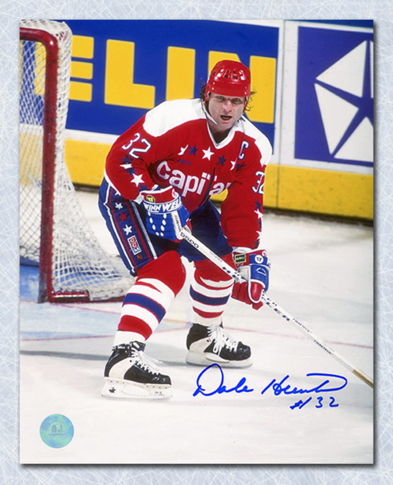 Dale Hunter Washington Capitals Autographed 8x10 Photo - NHL Auctions