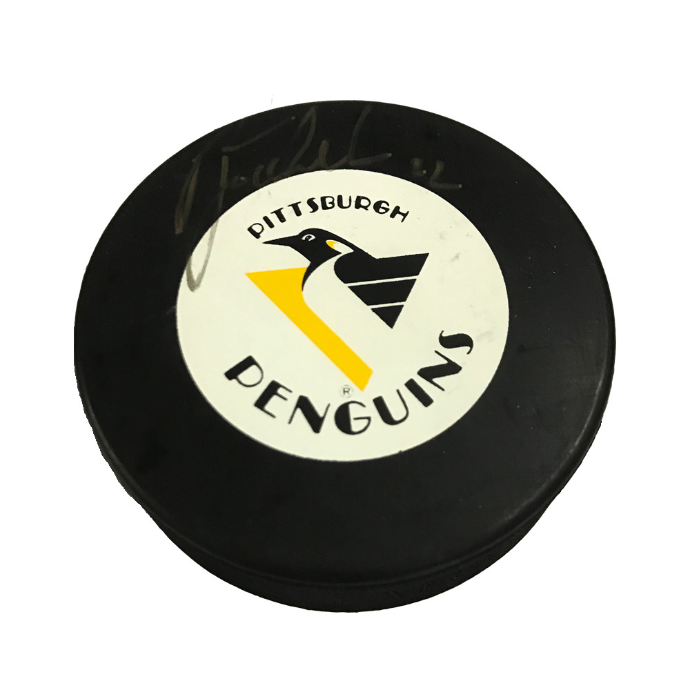 RICK TOCCHET Signed Pittsburgh Penguins Puck *Exact Puck Shown* - NHL ...
