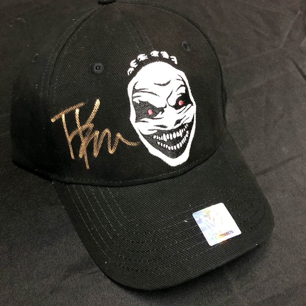 SIGNED Bray Wyatt The Fiend Let Me In baseball hat | WWE Auction
