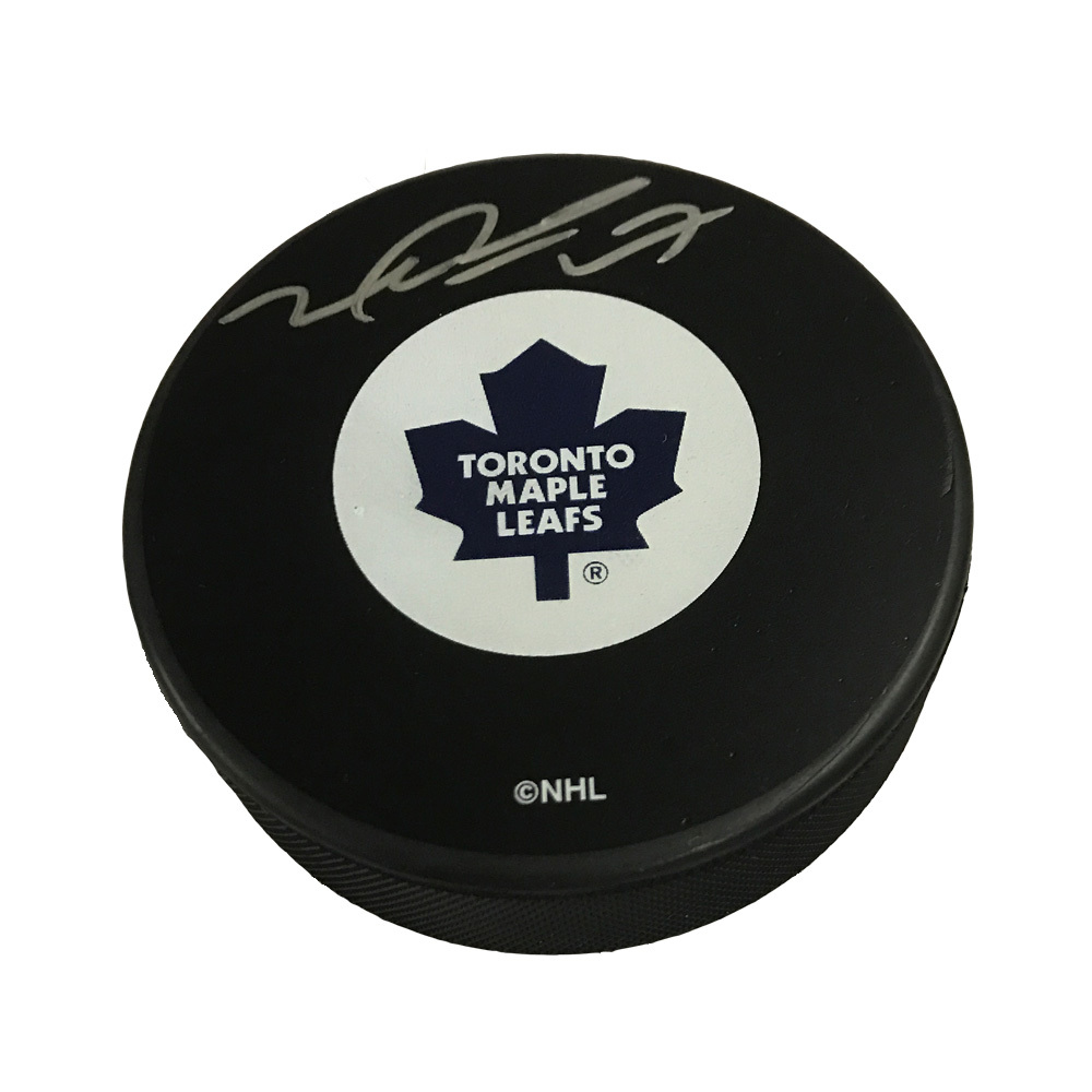 MICHAEL PECA Signed Toronto Maple Leafs Puck *Exact Puck Shown* - NHL ...