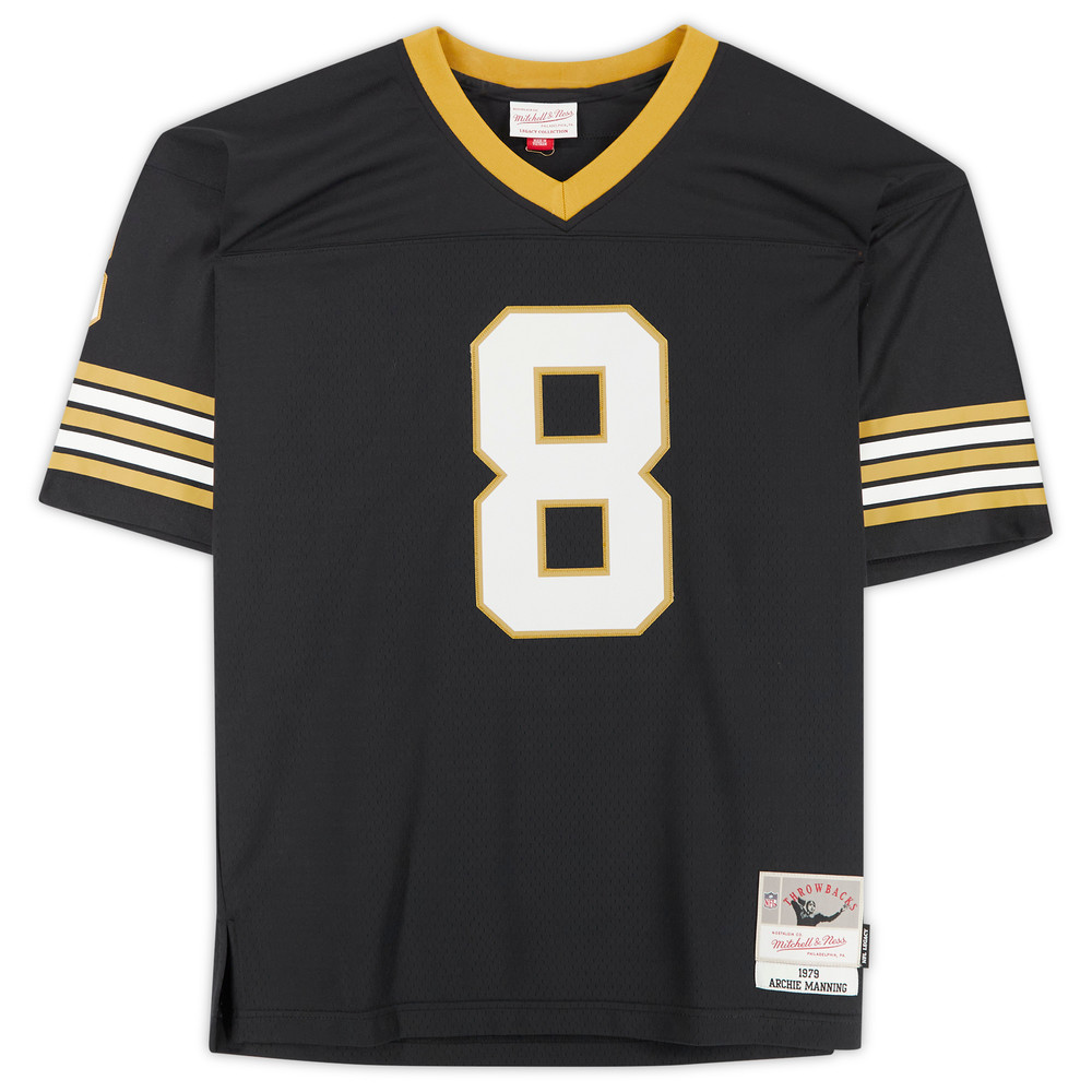 Archie Manning New Orleans Saints Autographed & Inscribed Mitchell ...