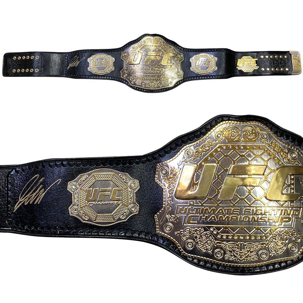 Georges St-Pierre Autographed UFC Championship Belt - NHL Auctions