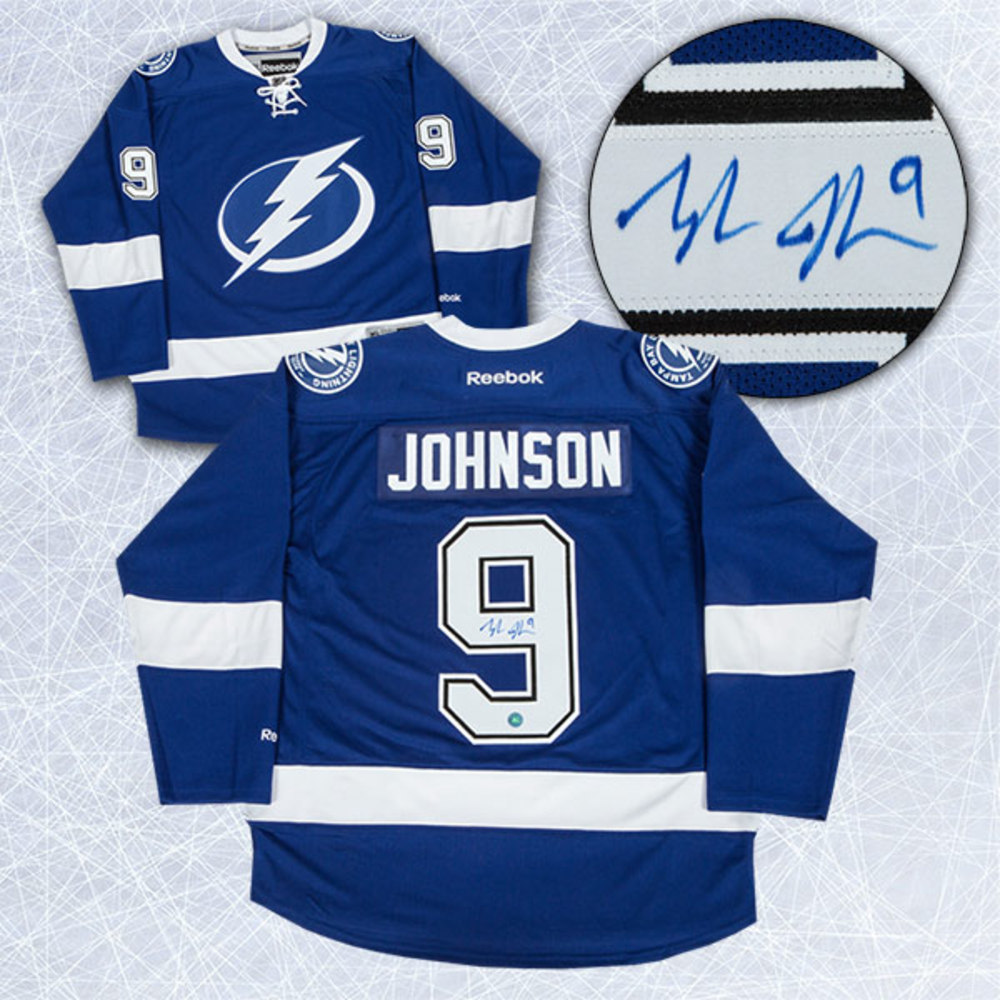 Tyler Johnson Tampa Bay Lightning Autographed Reebok Premier Jersy ...