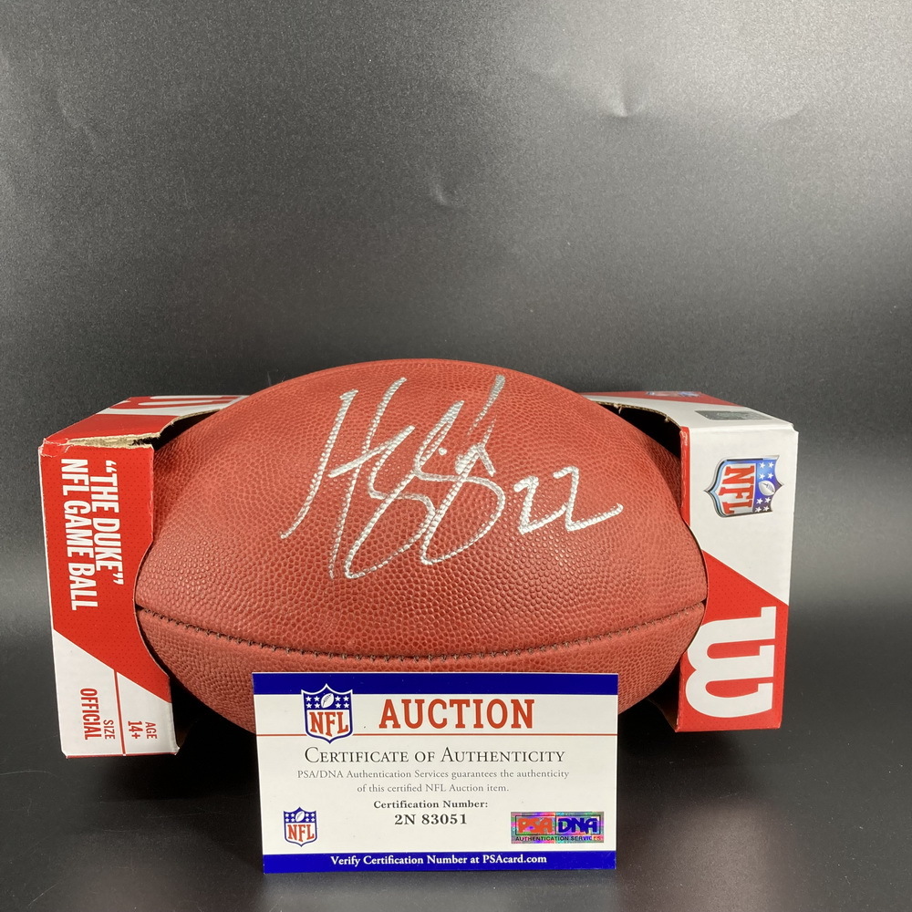 NFL Auction | NFL - Vikings Harrison Smith Signed Authentic Football