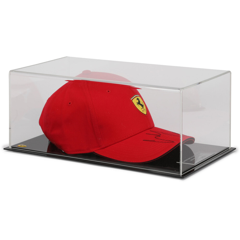 Charles Leclerc and Carlos Sainz Signed 2024 Scuderia Ferrari Cap ...