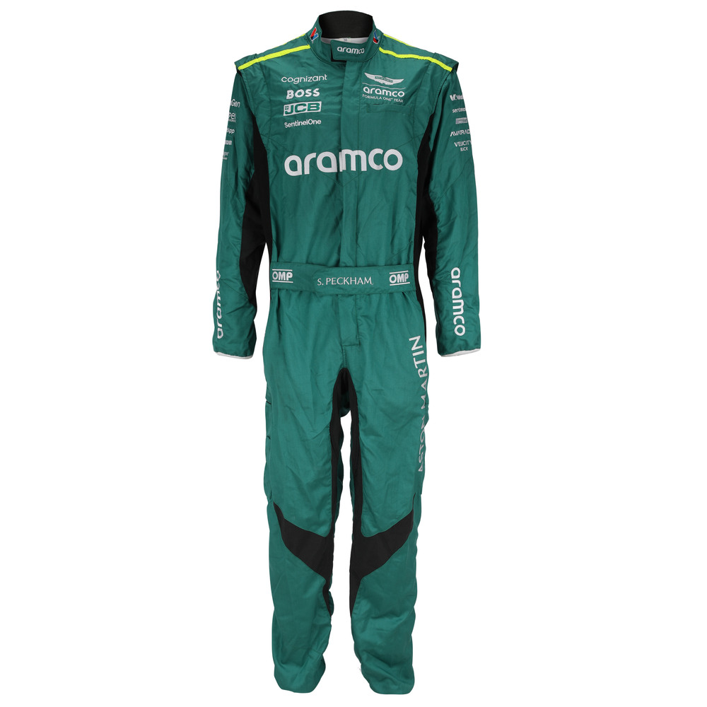 Aston Martin 2024 Pit Crew Suit - Official Team Race-Worn | F1 Authentics
