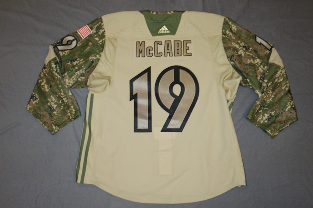 Jake McCabe Buffalo Sabres Pre-Game Military Appreciation Jersey - NHL ...