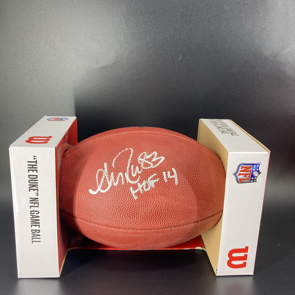 HOF - Bills Andre Reed Signed Authentic Football | The official auction ...