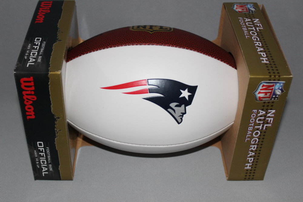 PATRIOTS - LEON WASHINGTON SIGNED PANEL BALL W/ PATRIOTS LOGO | The ...