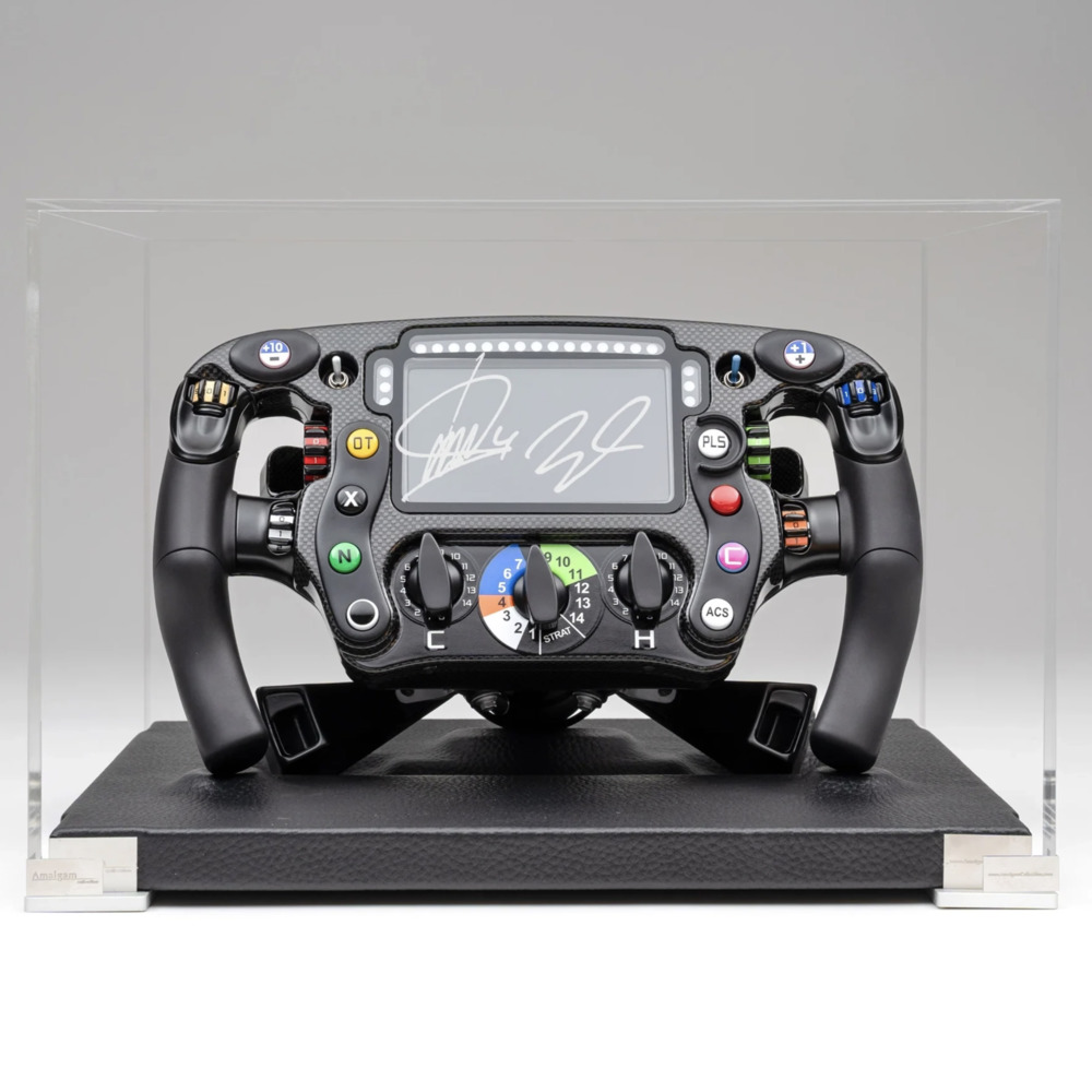 Mclaren MCL36 Full-Size Steering Wheel Model Signed By Lando Norris and ...