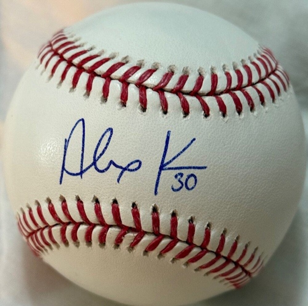 Alejandro Kirk Autographed Baseball | MLB Auctions