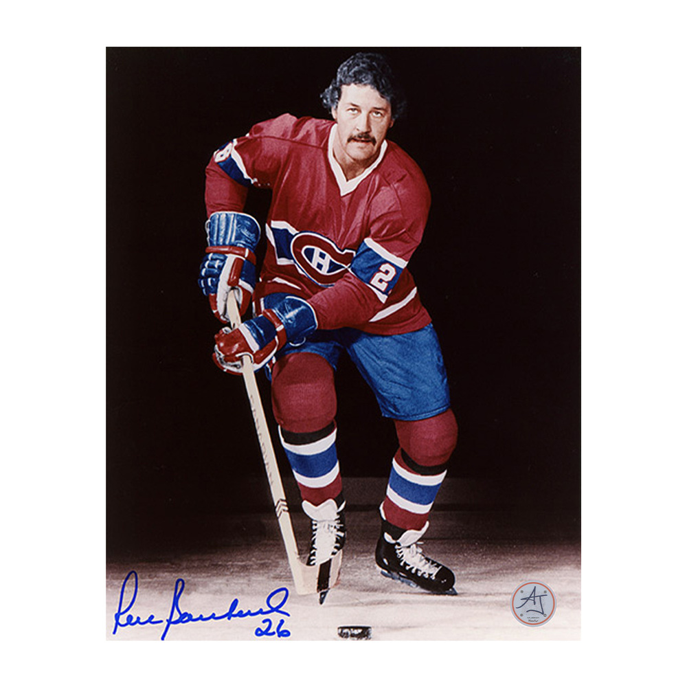 Pierre Bouchard Montreal Canadiens Autographed 8x10 Photo - NHL Auctions