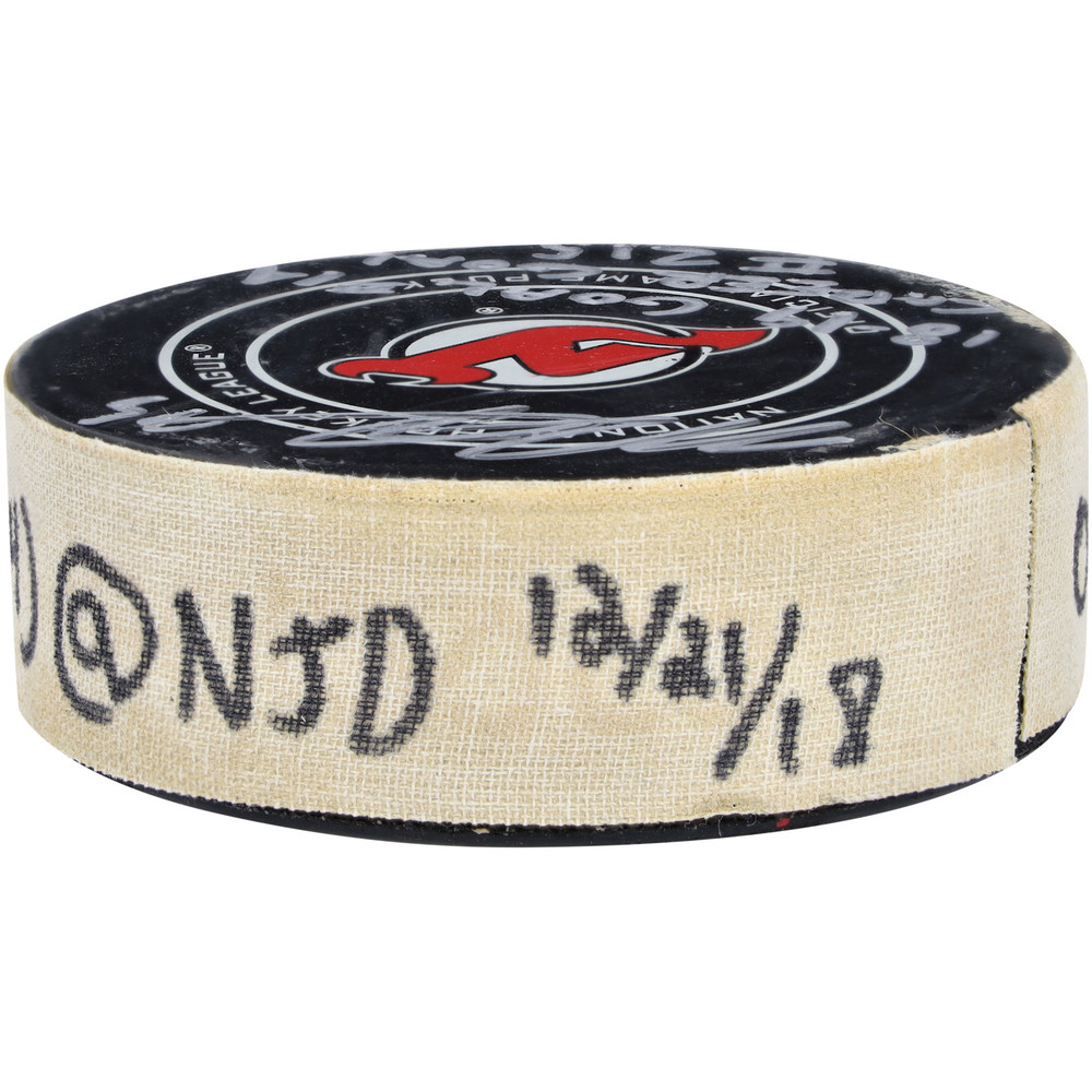 Matt Duchene Ottawa Senators Autographed Game-Used Goal Puck from ...
