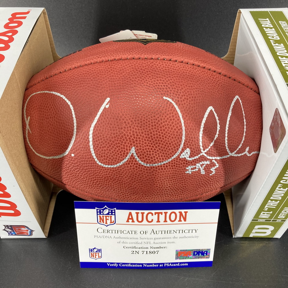 NFL - Raiders Darren Waller Signed Authentic Football | The official ...