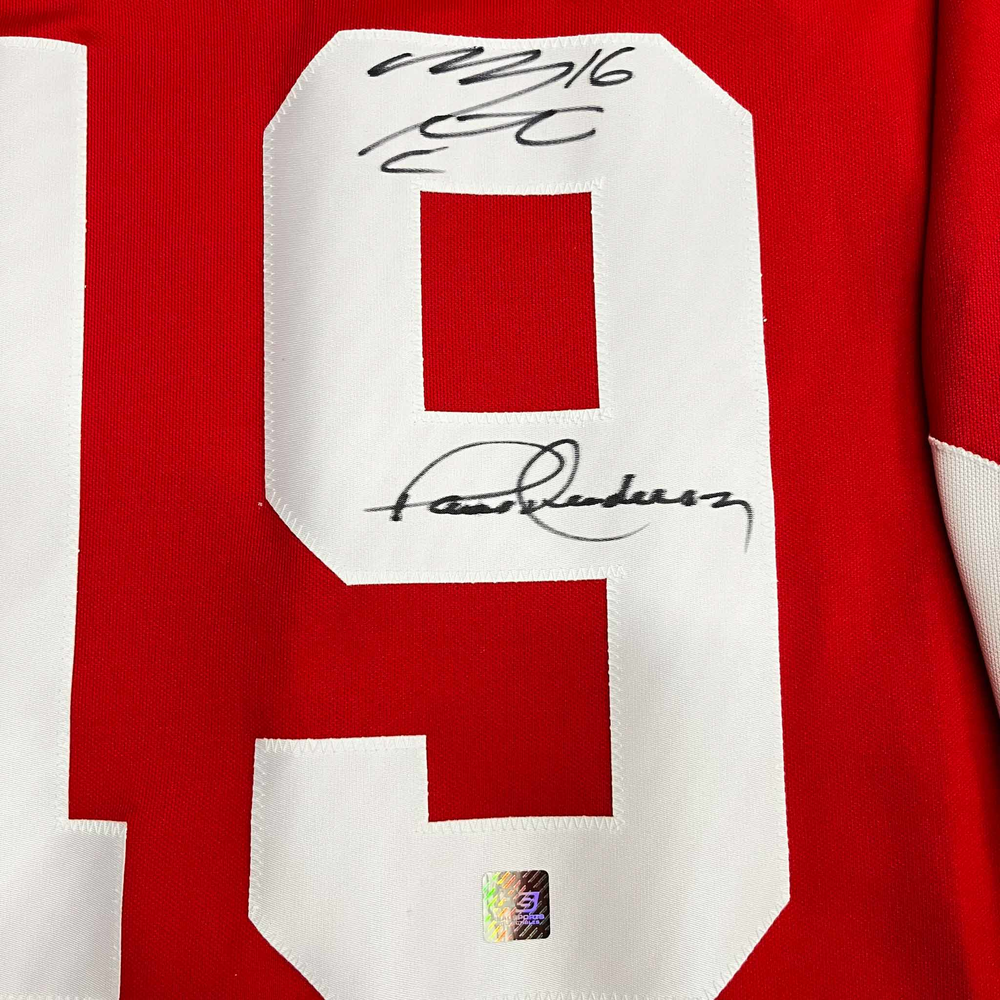 #19 Paul Henderson Signed Team '72 Sweater (Dual Signed w/ Mitch Marner ...