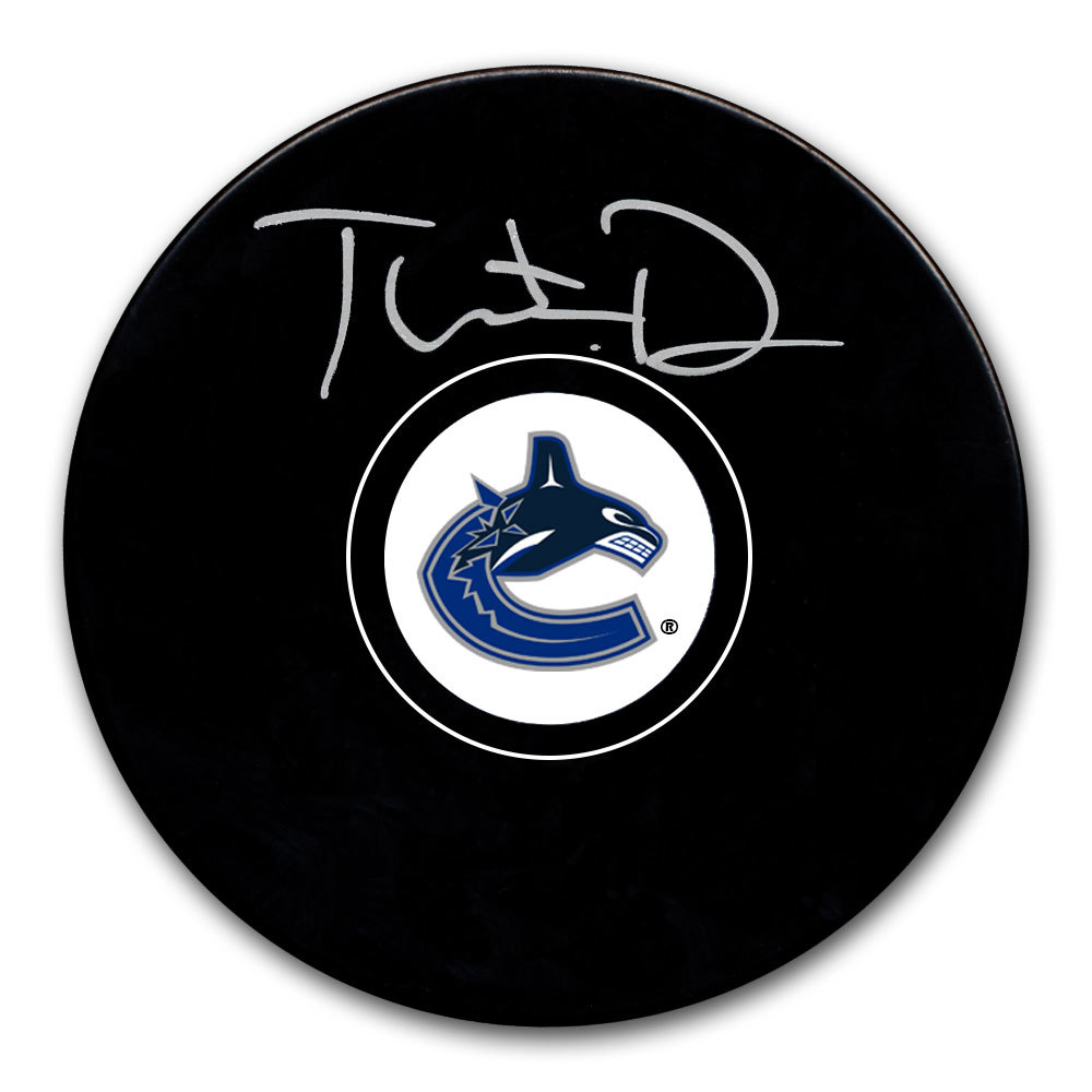 Thatcher Demko Vancouver Canucks Autographed Puck - NHL Auctions