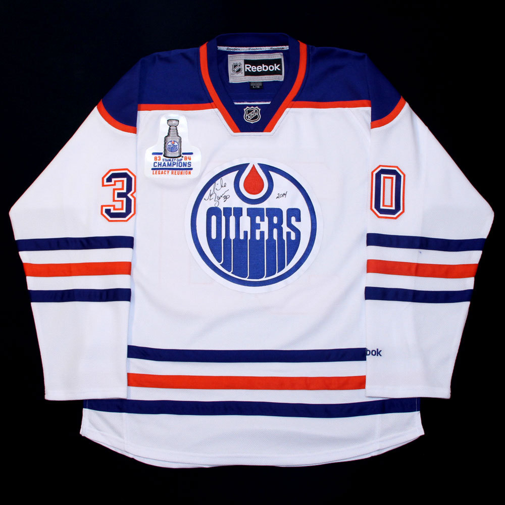 Mike Zanier #30 - Autographed 1984 Stanley Cup Champions 30 Year Legacy ...