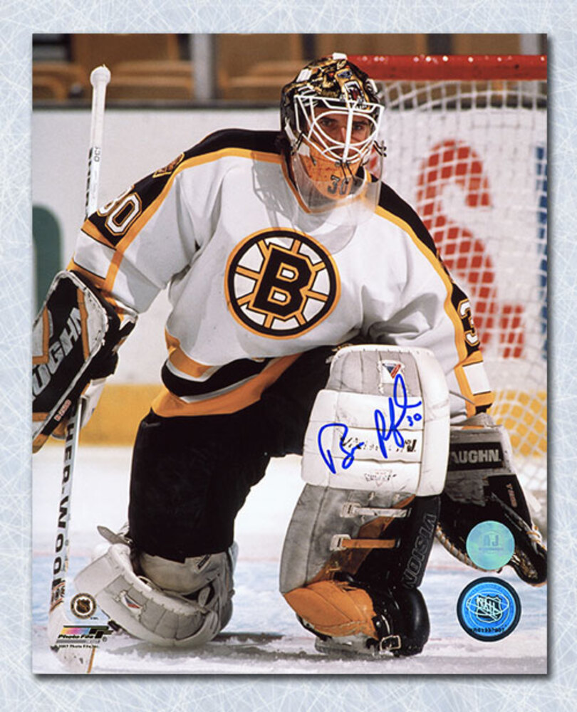 Bill Ranford Autographed Boston Bruins Goalie 8x10 Photo - NHL Auctions